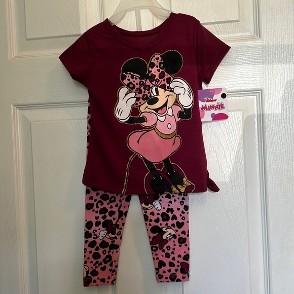 Disney | Matching Sets | Disney Minnie Mouse 2 Piece Set | Poshmark